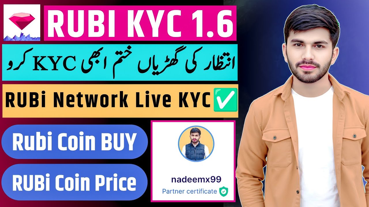 RUBI KYC Live in 2 Minutes | RUBi Mining KYC Method💎| RUBi RBL BUY FOR ...