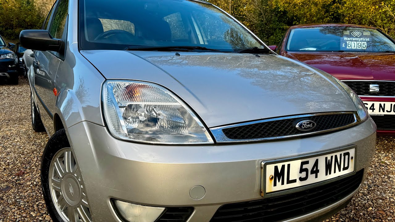 2004 Ford Fiesta 1.4 Ghia in Silver - YouTube