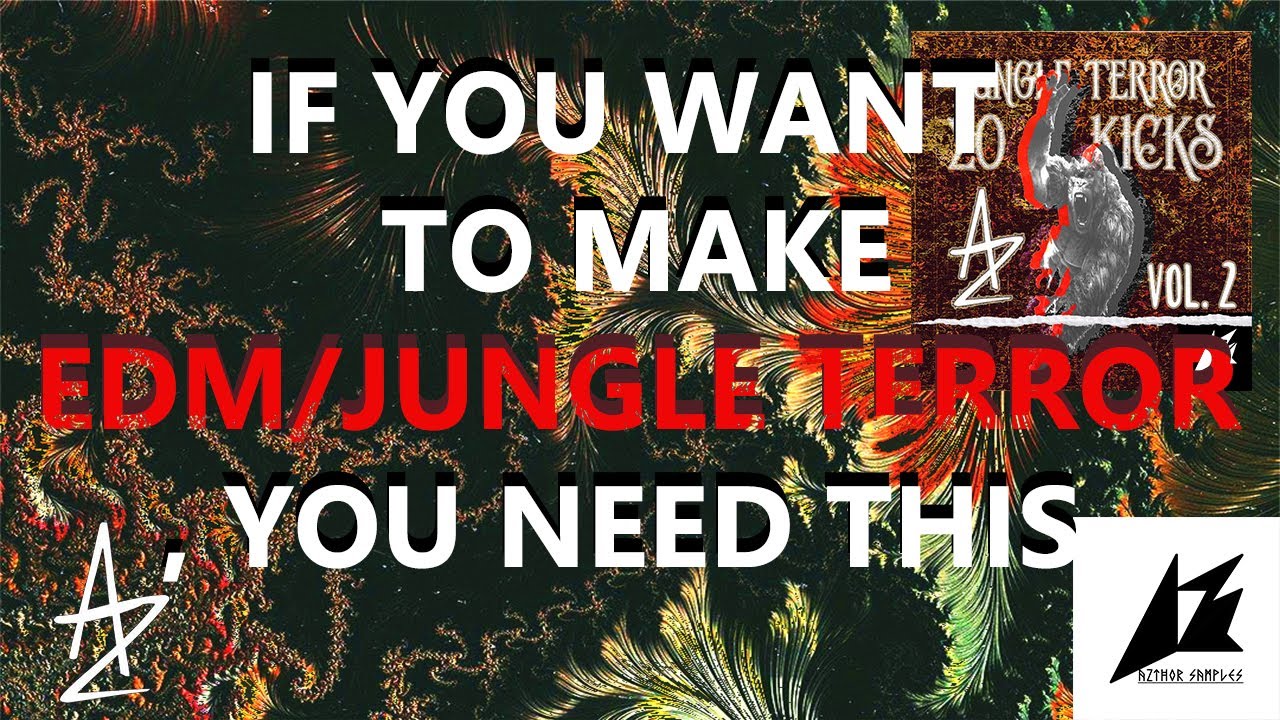 SAMPLE PACK of 20 JUNGLE TERROR KICKS by AZFOR | JUNGLE TERROR SAMPLE ...