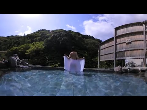 温泉【モーニング娘】再生170万PV超え！絶景露天風呂！360VR温泉美人 #5 愛媛県奥道後 壱湯の守 360VR 4K Video  ,Japanese  Idol ,Sexy japan