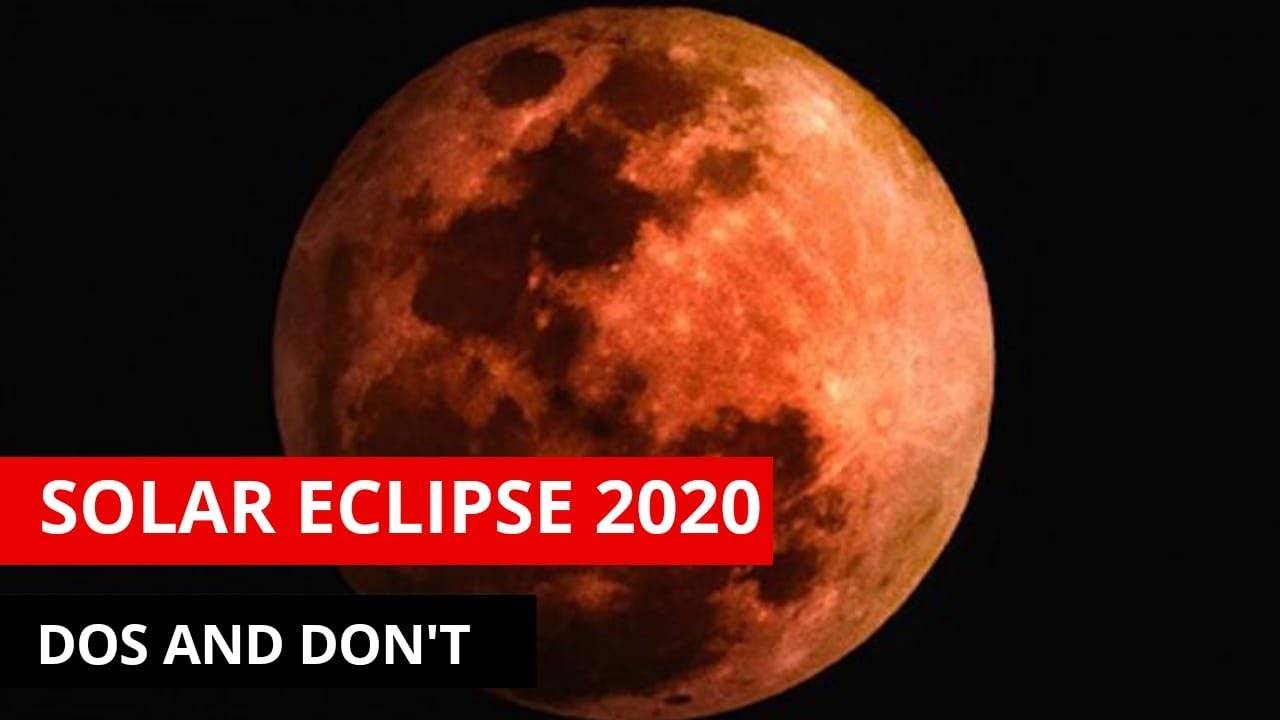 Solar Eclipse Pakistan: What To Do During Solar Eclipse? | 2020 solar ...