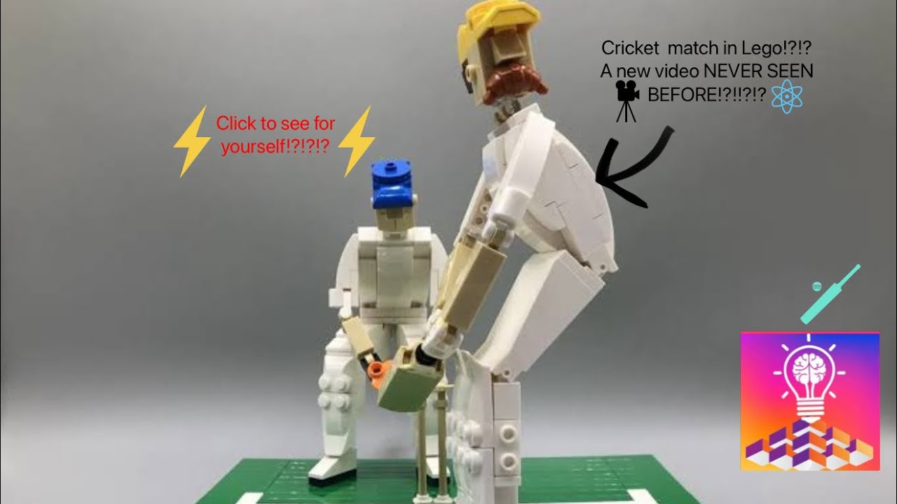 A 1 Over Cricket Match in LEGO STOP MOTION | Short Film in LEGO! - YouTube