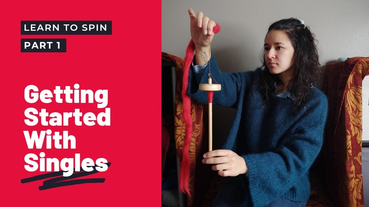 Beginning Spinning Part 1: Spinning Singles - YouTube