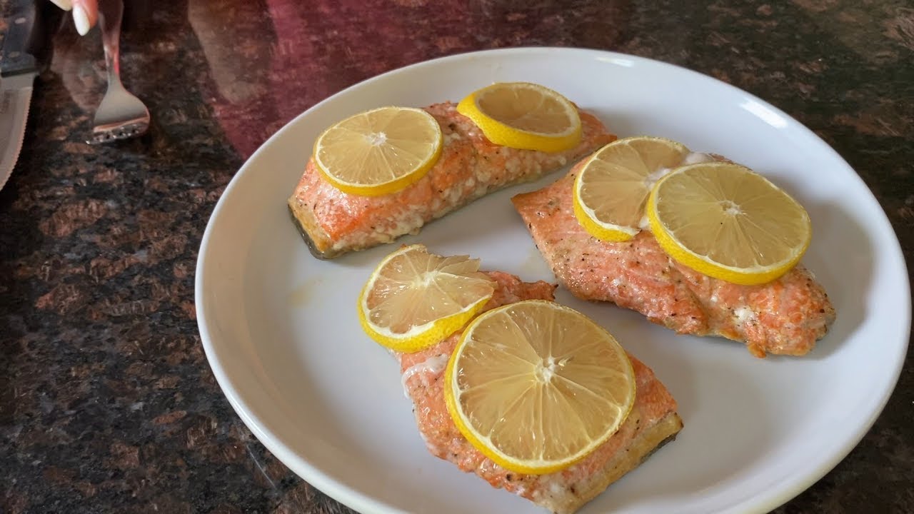 Baked Sockeye Salmon - Quick, Easy And Healthy Recipe! - YouTube