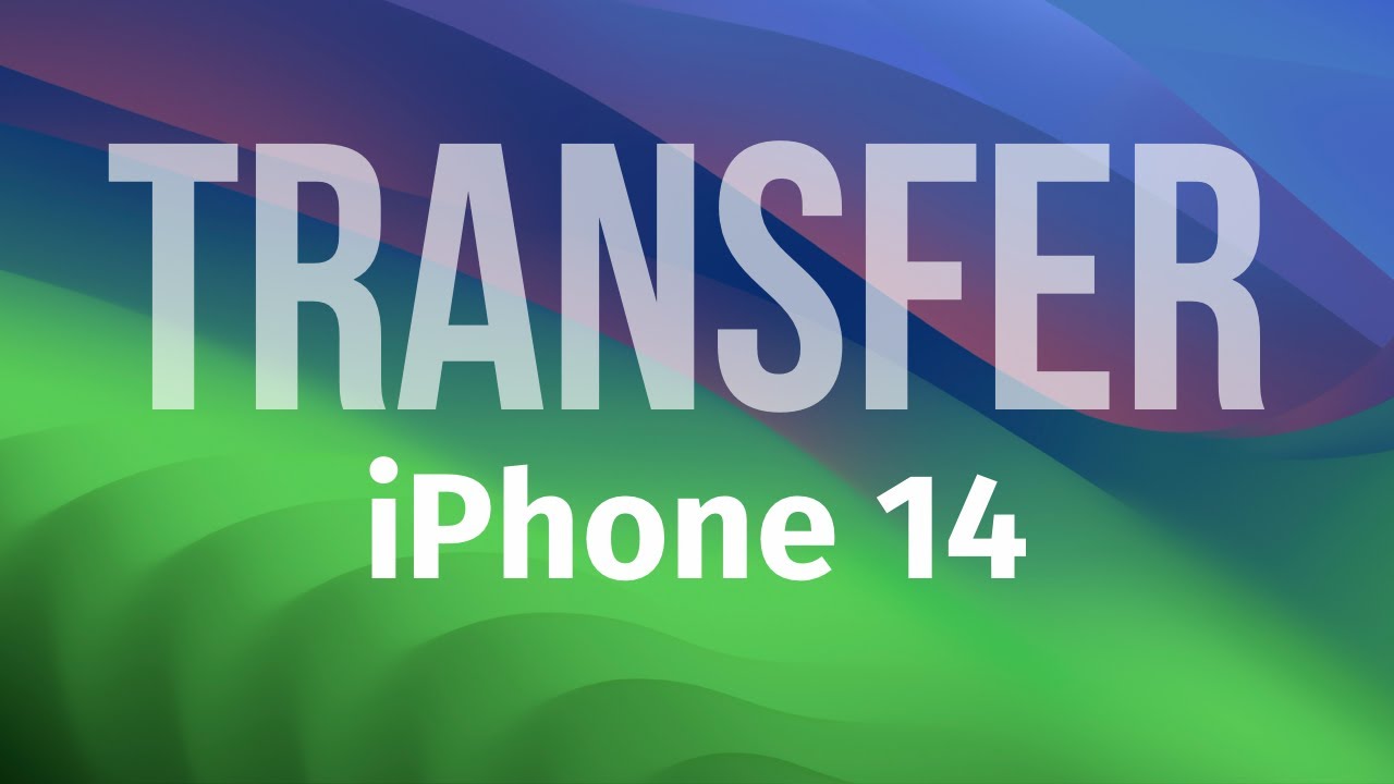 Use Quick Start to Transfer Data to a New iPhone 14 from iPhone SE ...