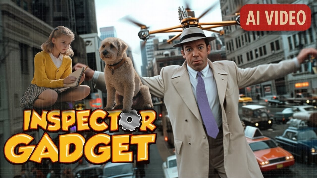 Inspector Gadget | RetroVision 1950s AI Reimagined - YouTube