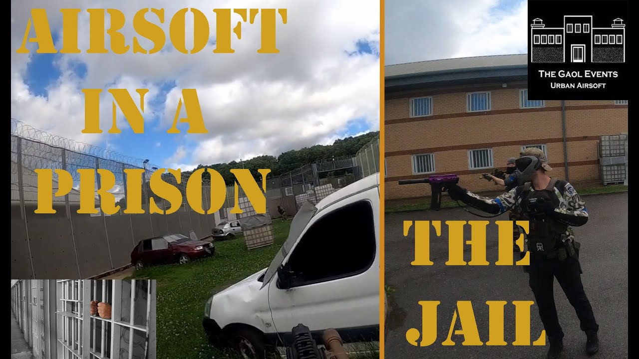 Airsoft in a prison The gaol event [ the jail ] long day game 1 airsoft ...