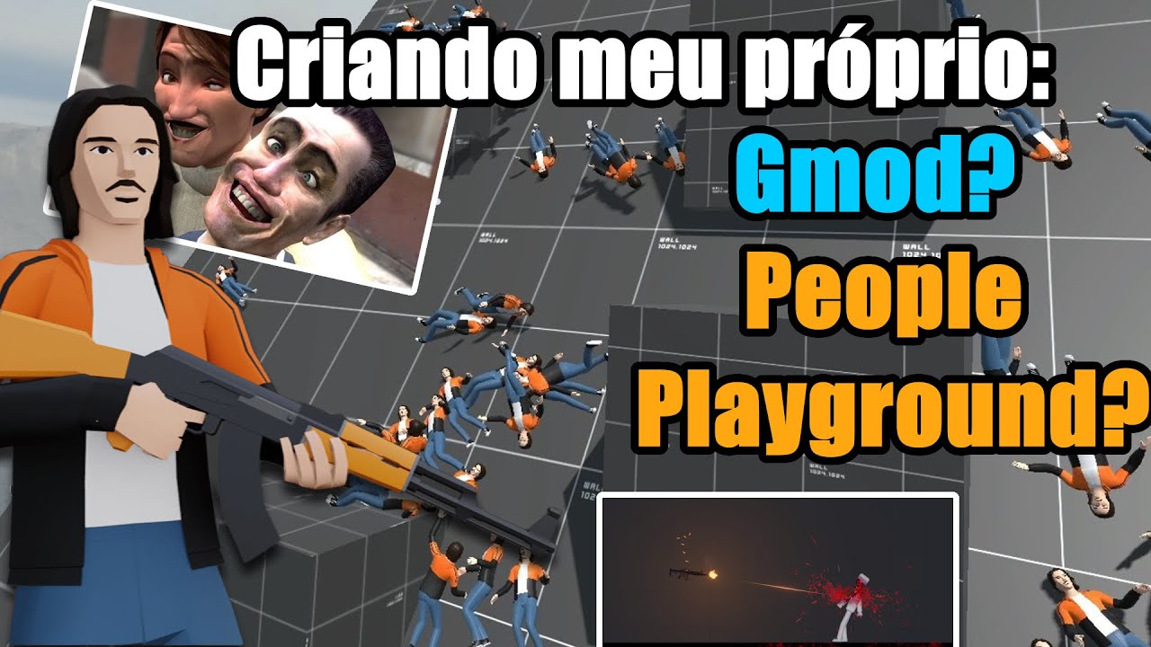 Criando meu próprio: Gmod? People Playground? DEVLOG #1 - YouTube