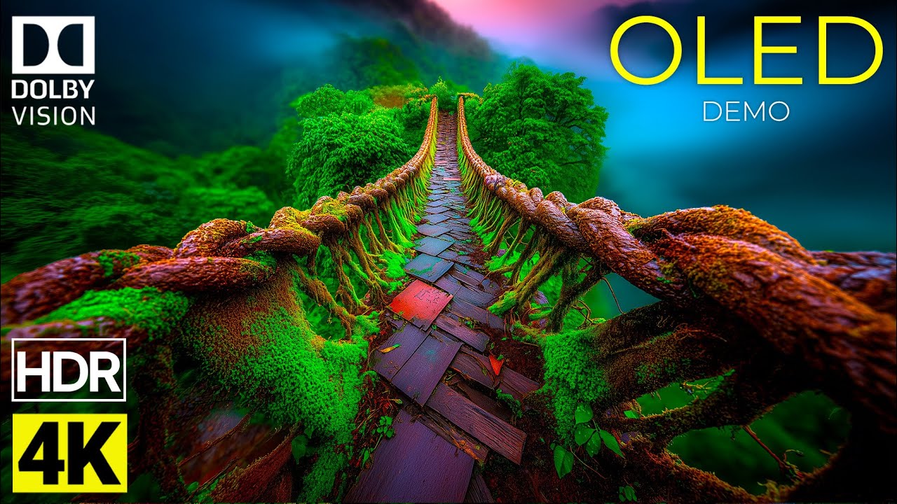Pure Depth OLED Demo – A True Colors IN Dolby Vision 4K HDR - YouTube