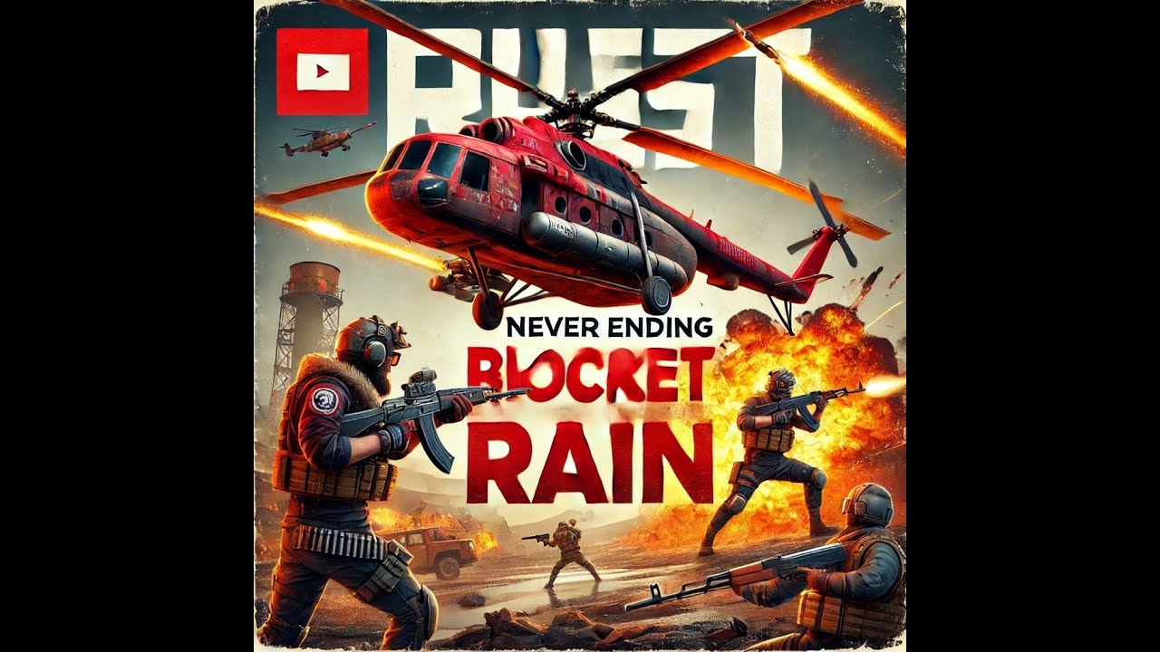 NEVER Ending Insane Bloody Rocket Rain | GhostofRust 300:1 KDR Part 8 - YouTube