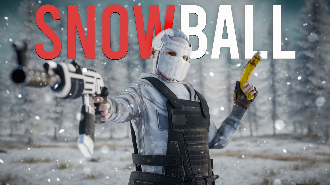 INSANE SNOWBALL Leads to a 1v8 RAID DEFEND - Rust - YouTube