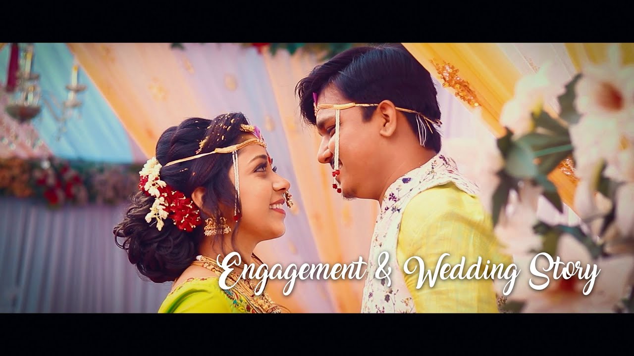 Teri Hogaiyaan | Cinematic Engagement & Wedding Story | Varsha & Yogiraj | D Subhash Studios ...