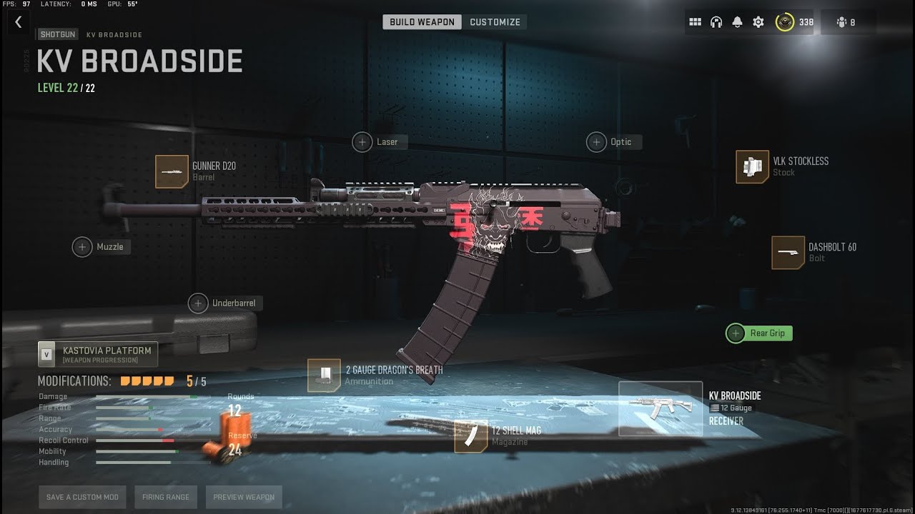 Call Of Duty - KV Broadside Grind para conseguir las Dragon's Breath ...