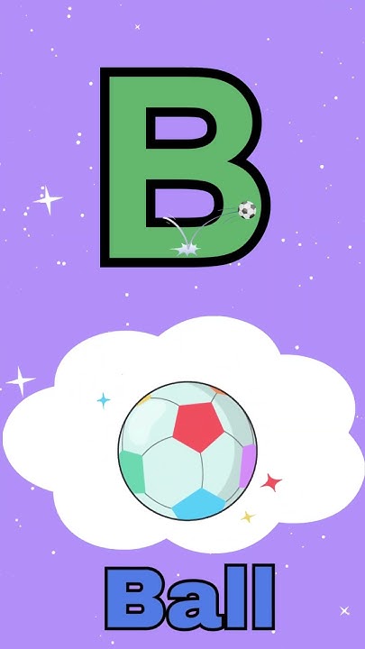 Let's Learn the Letter B! Alphabets | Early Learning, Child Development ...