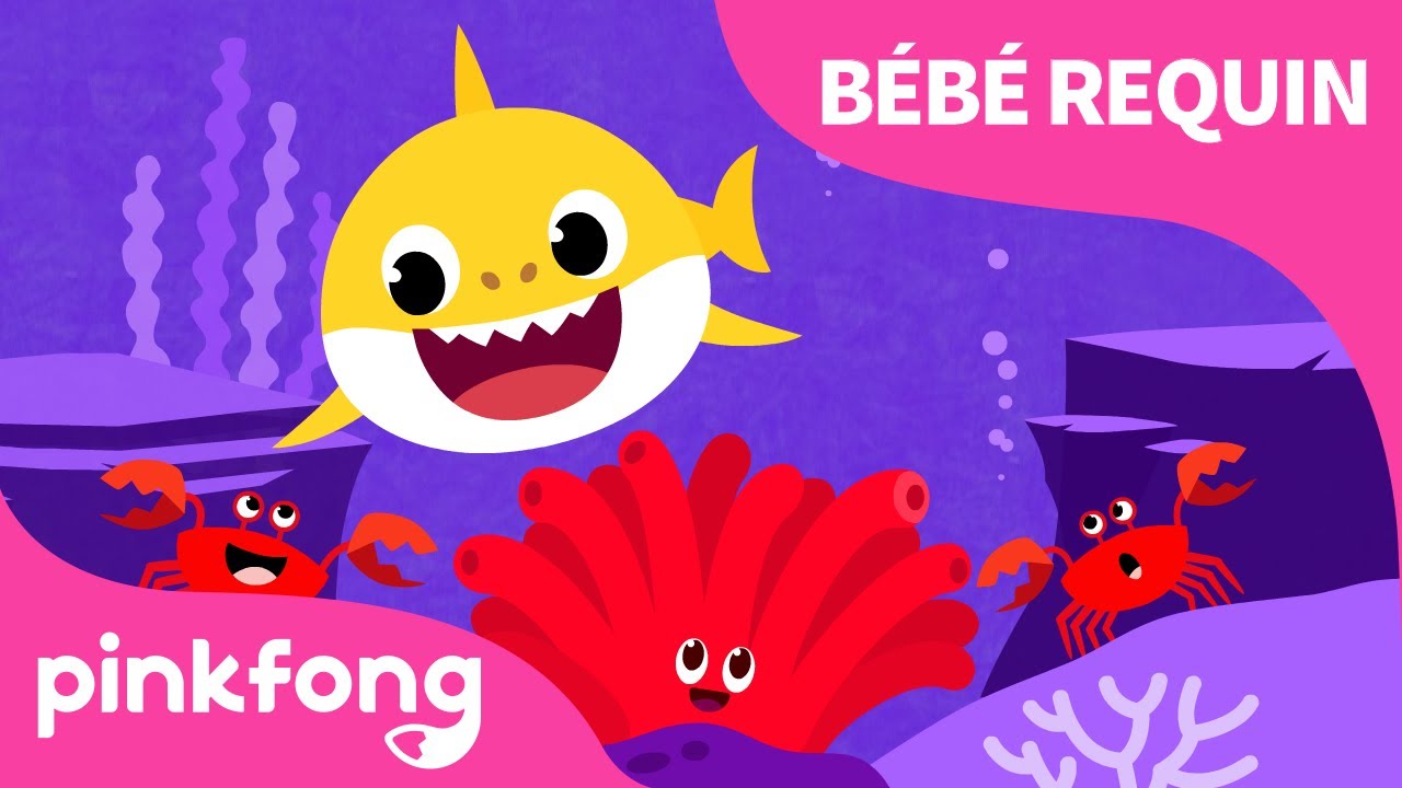 Les Couleurs de la Mer | Chanter avec Bébé Requin | Pinkfong, Bébé ...
