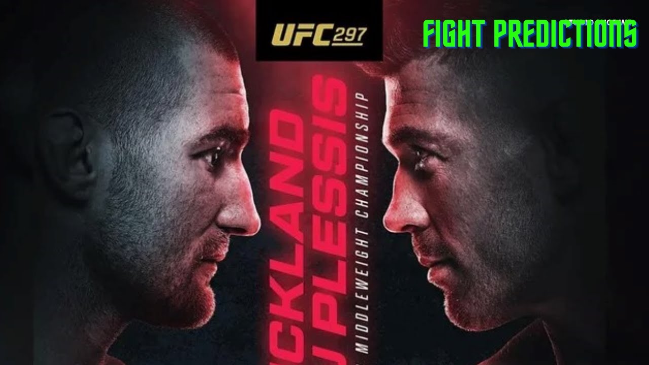 UFC 297 Quick Fight Predictions! - YouTube