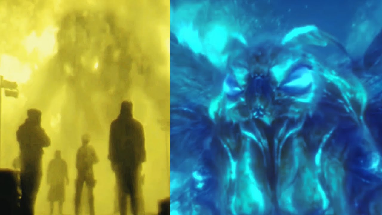 Mothra Cocoon scenes but swap color - YouTube