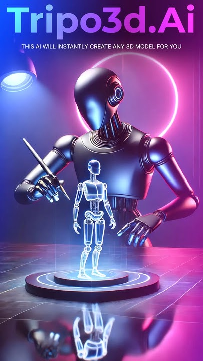 Tripo3d AI мгновенно сгенерирует для вас любую 3D-модель! - YouTube