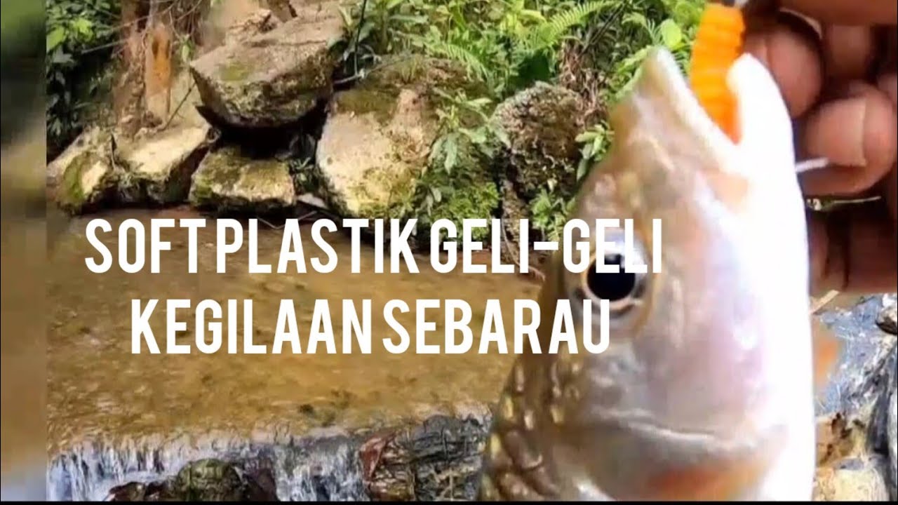 SOFT PLASTIK GELI-GELI SESUAI CASTING SEBARAU #ultralightanglers # ...
