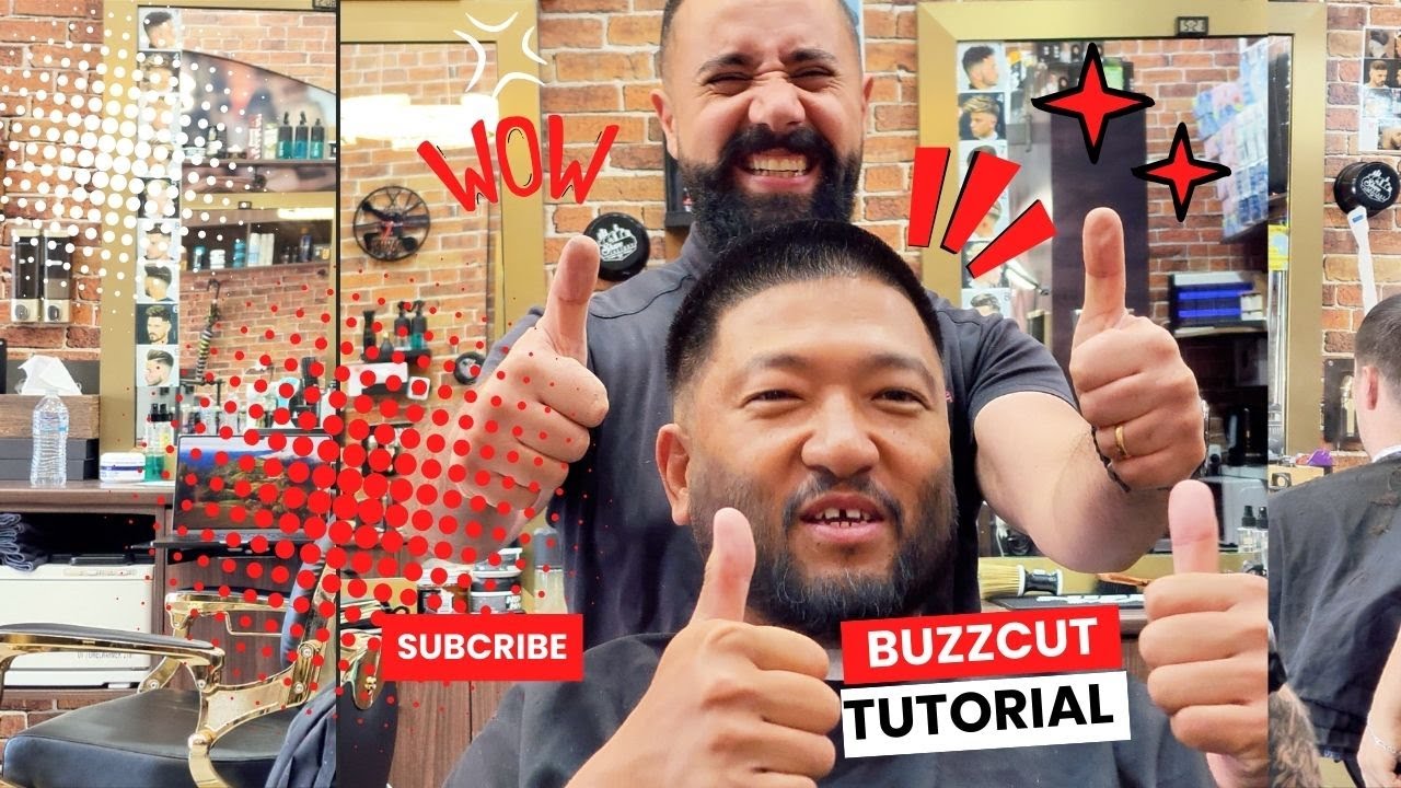 buzzcut tutorial. "Buzz Cut Tutorial | Clean & Easy Barber Guide for a Sharp Look" - YouTube