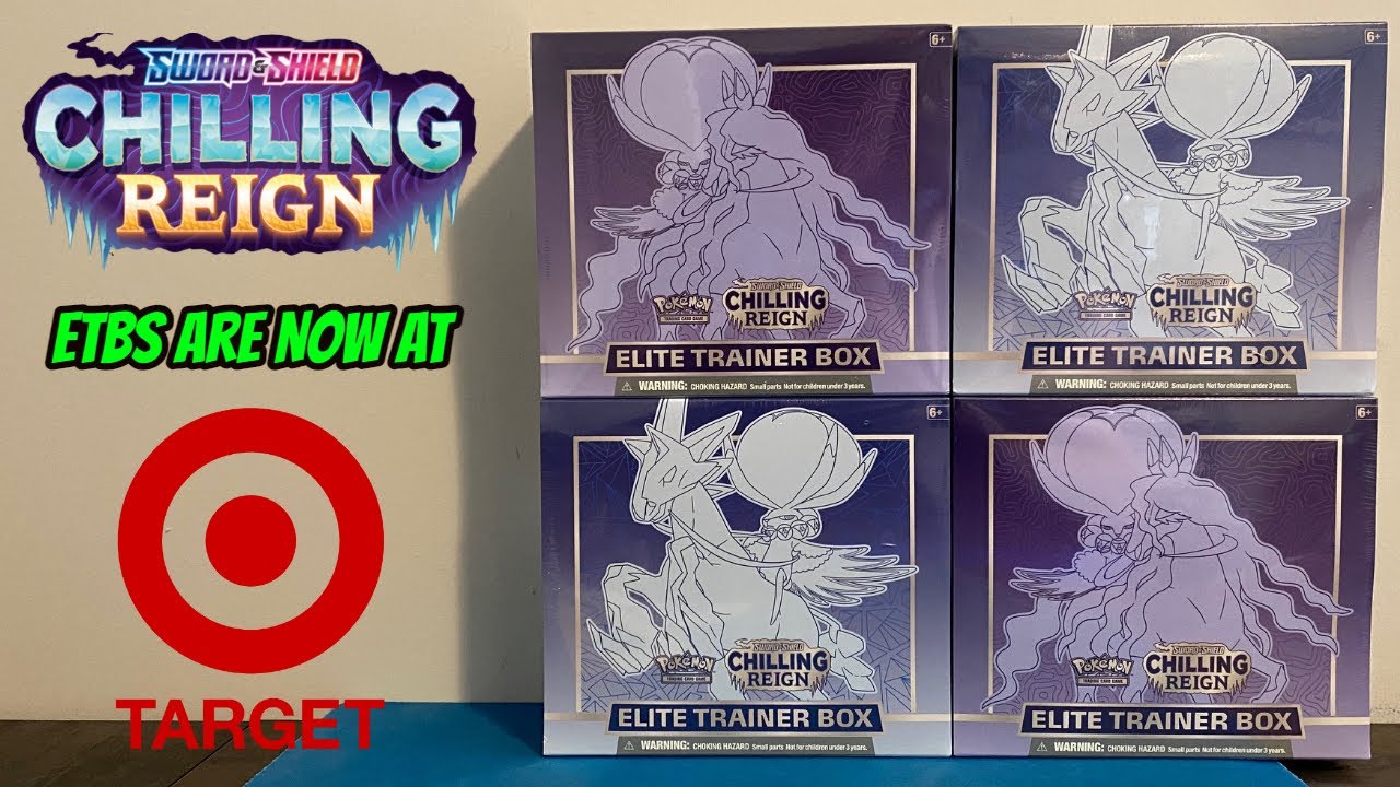 RUN!! CHILLING REIGN Elite Trainer Boxes are at TARGET in AUGUST 2024 ...
