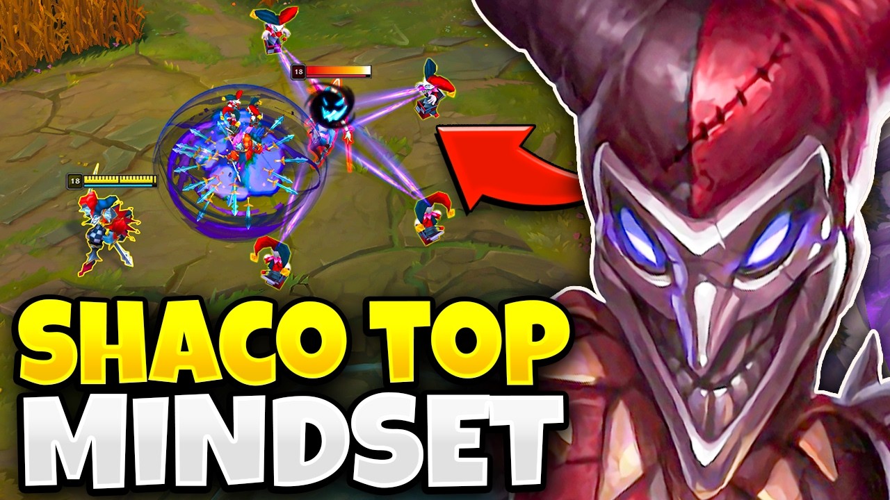 CAMPED AND BEHIND? HERE'S HOW TO STILL CARRY – SHACO TOP GUIDE! - YouTube