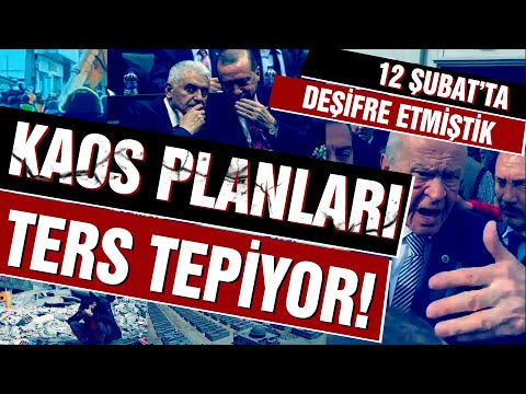 KAOS PLANLARI TERS TEPİYOR!