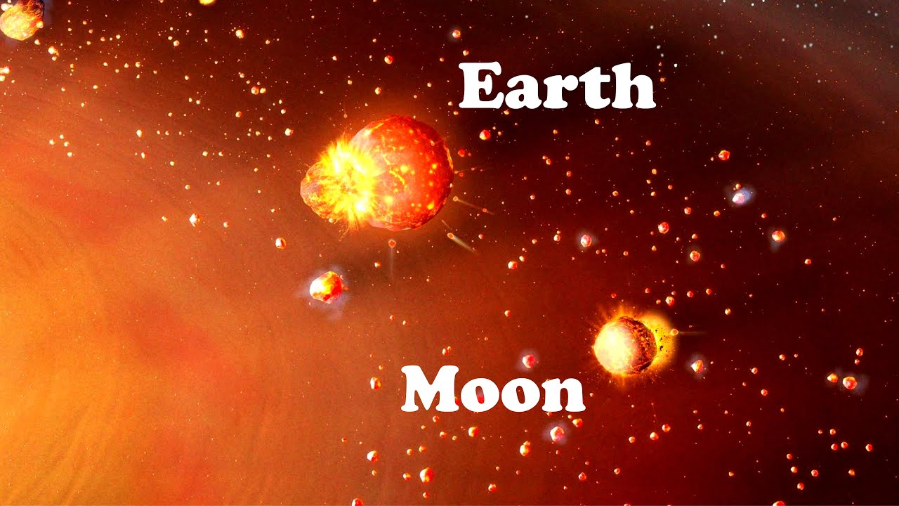 Is This How Moon Was Formed? - YouTube