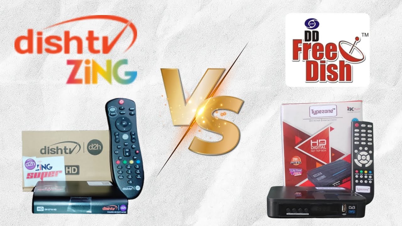 DD Free Dish Vs Dish TV Zing Super FTA Box 🥳 | कौनसा Box है Best? - YouTube