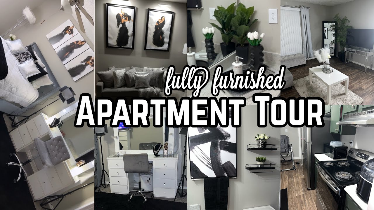 My Fully Furnished Apartment Tour 2023 || Moving Series S1E6 || Dasia ...