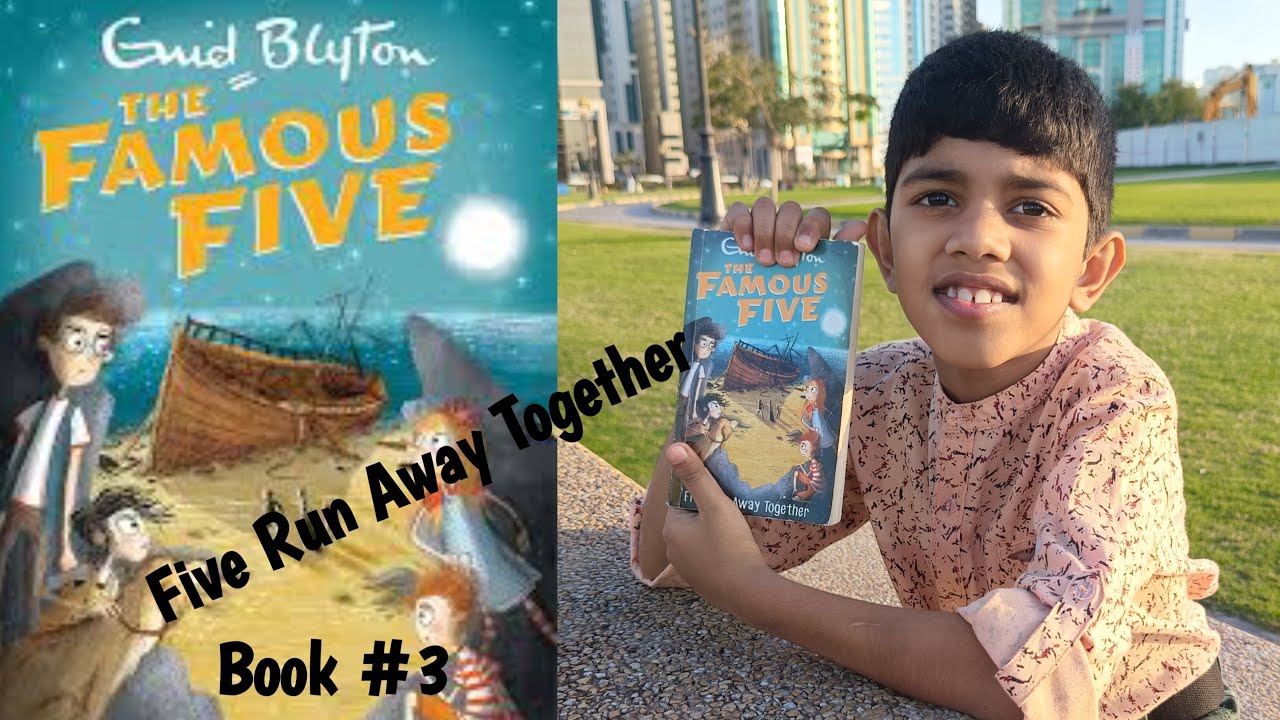 Five Run Away Together #3/Enid Blyton/Book Review Me Alvin - YouTube
