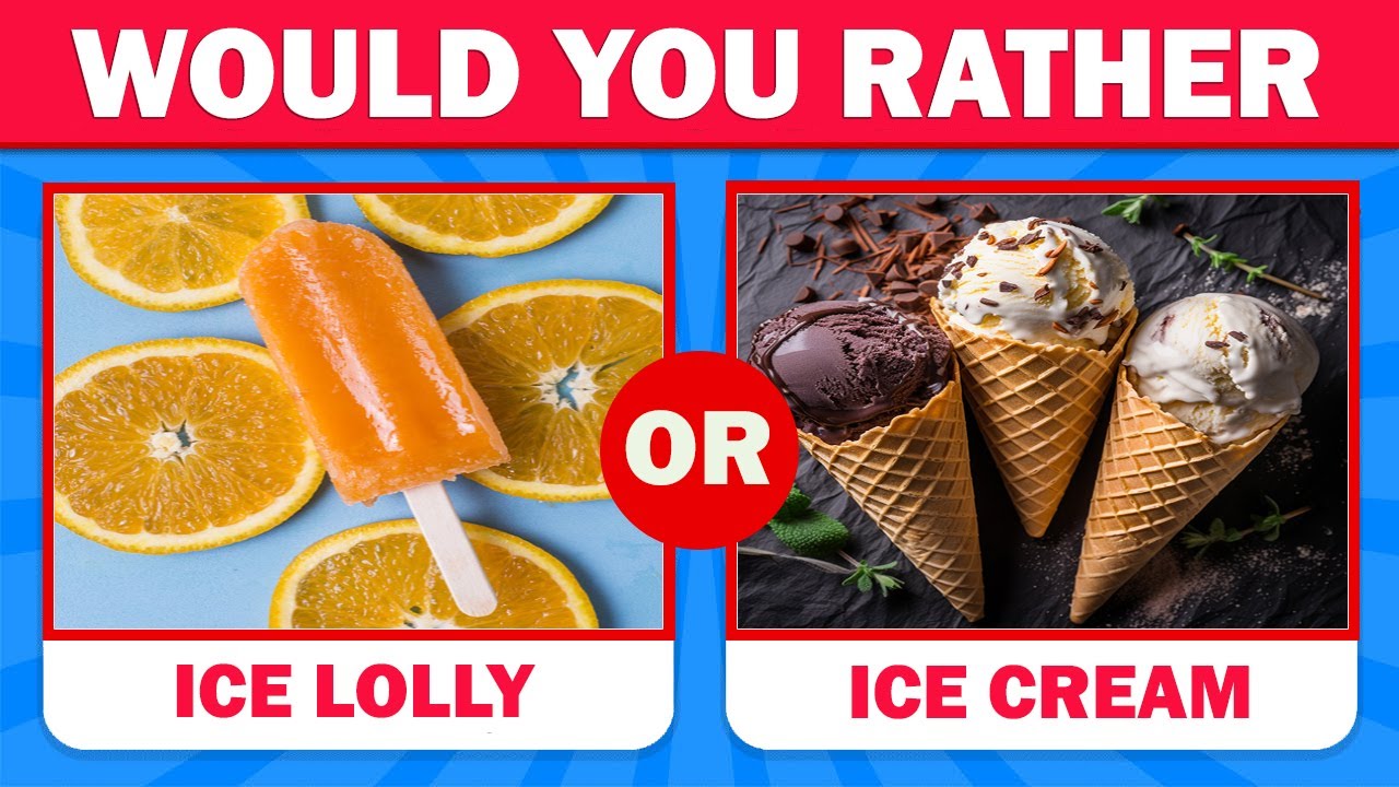 Would You Rather Summer Edition 🏖️ Summer Treats This or That ?🍦🍉 Ice ...