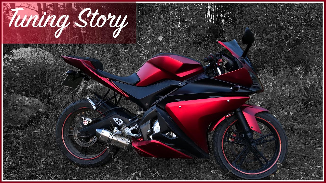 YAMAHA R125 IN 2 MINUTES - TUNING STORY - YouTube