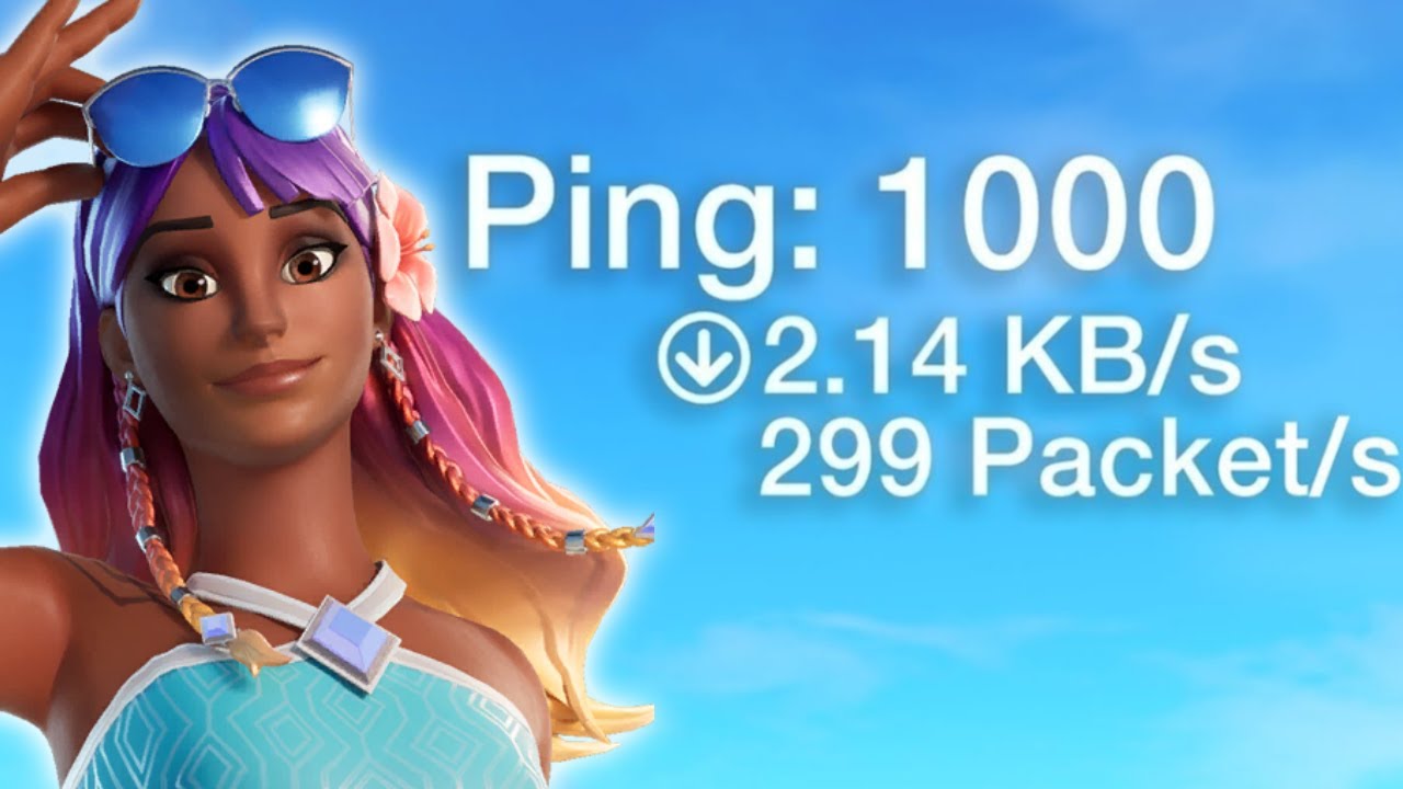 Can I Win in Fortnite with HIGH Ping? - YouTube
