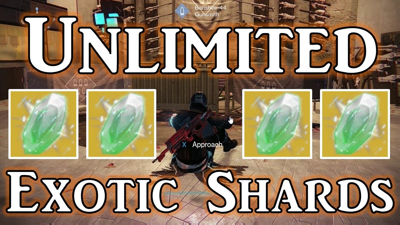 Unlimited Exotic Shards (Destiny: Rise of Iron) - YouTube