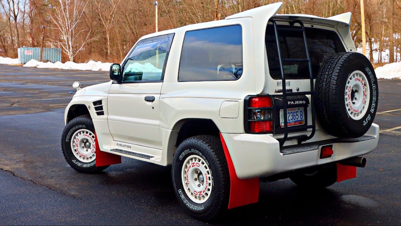 1998 Mitsubishi Pajero Evolution Review | Northeast Auto Imports - YouTube