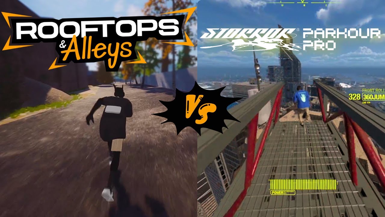 WHICH ONE IS BETTER? STORROR PARKOUR OR ROOF TOP AND ALLEYS? - YouTube