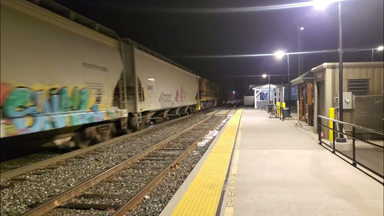 NECR 3478 Leads 323 at Claremont jct - YouTube