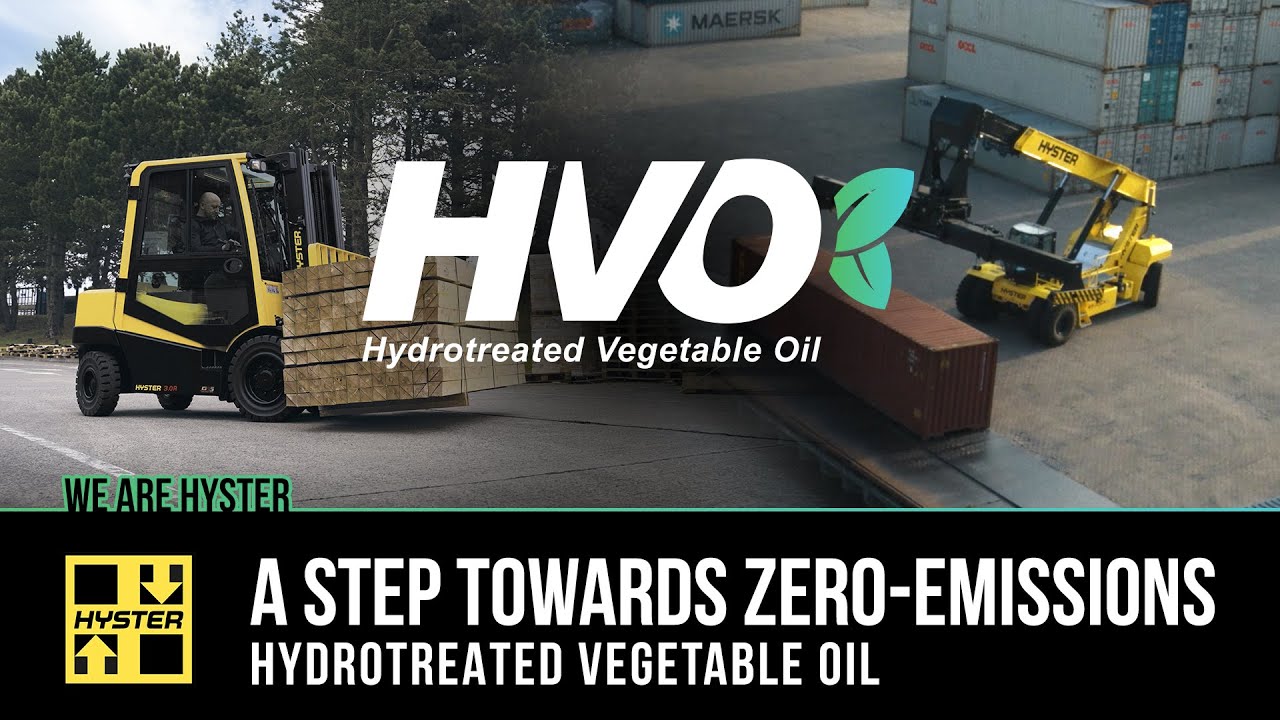 A Step Towards Zero-Emissions - Hydrotreated Vegetable Oil - Hyster ...