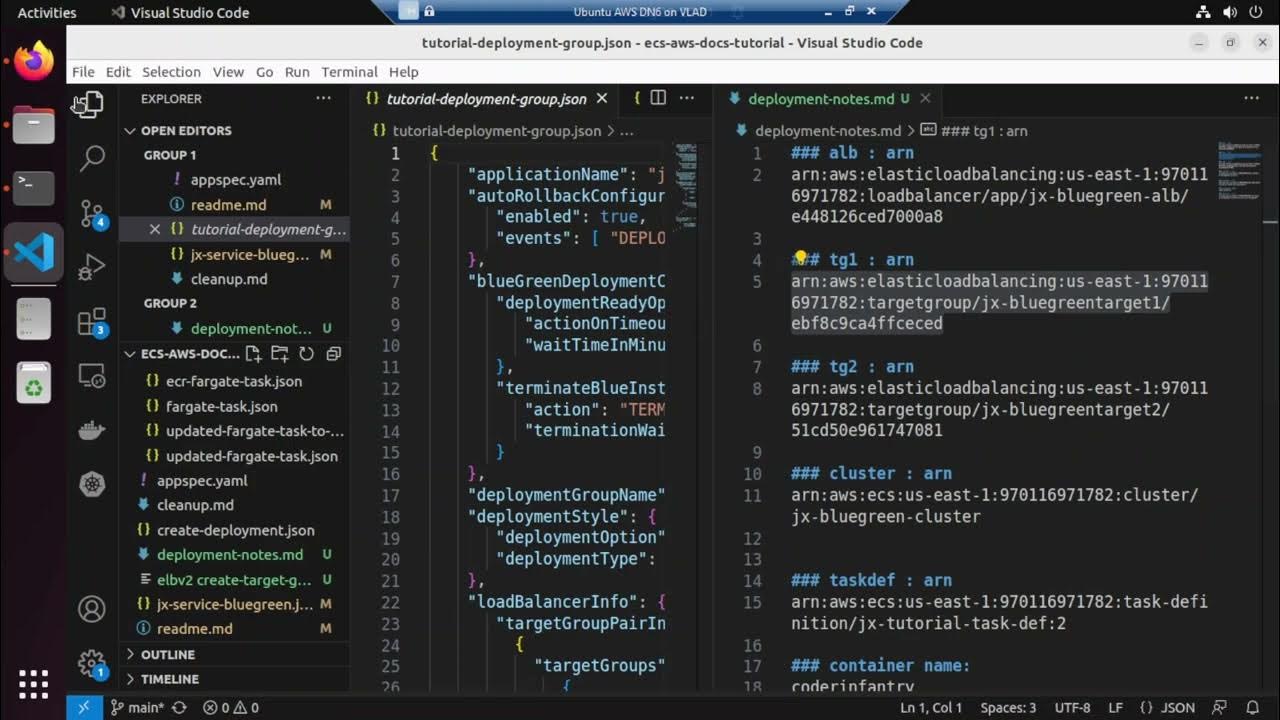 Successful CodeDeploy ECR Image Deployment to ECS Service - YouTube