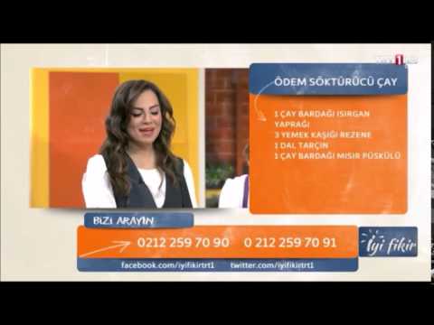 Pervin Bulgak Ödem Söktürücü Çay Tarifi