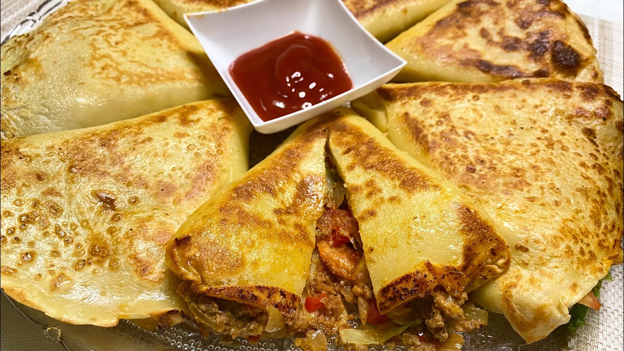 Delicious mouthwatering Beef Crepes recipe|| গরুর মাংস কিমা দিয়ে ...