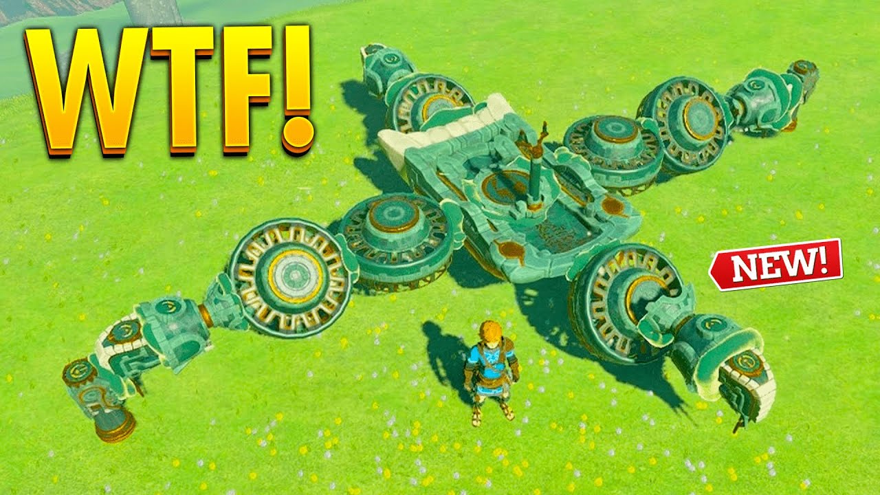 The Most INSANE Zelda TotK Builds & Vehicles #15 - YouTube