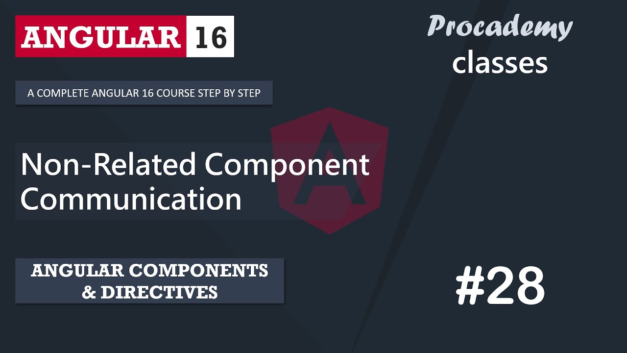28 Non Related Component Communication Angular Component And Directives A Complete Angular