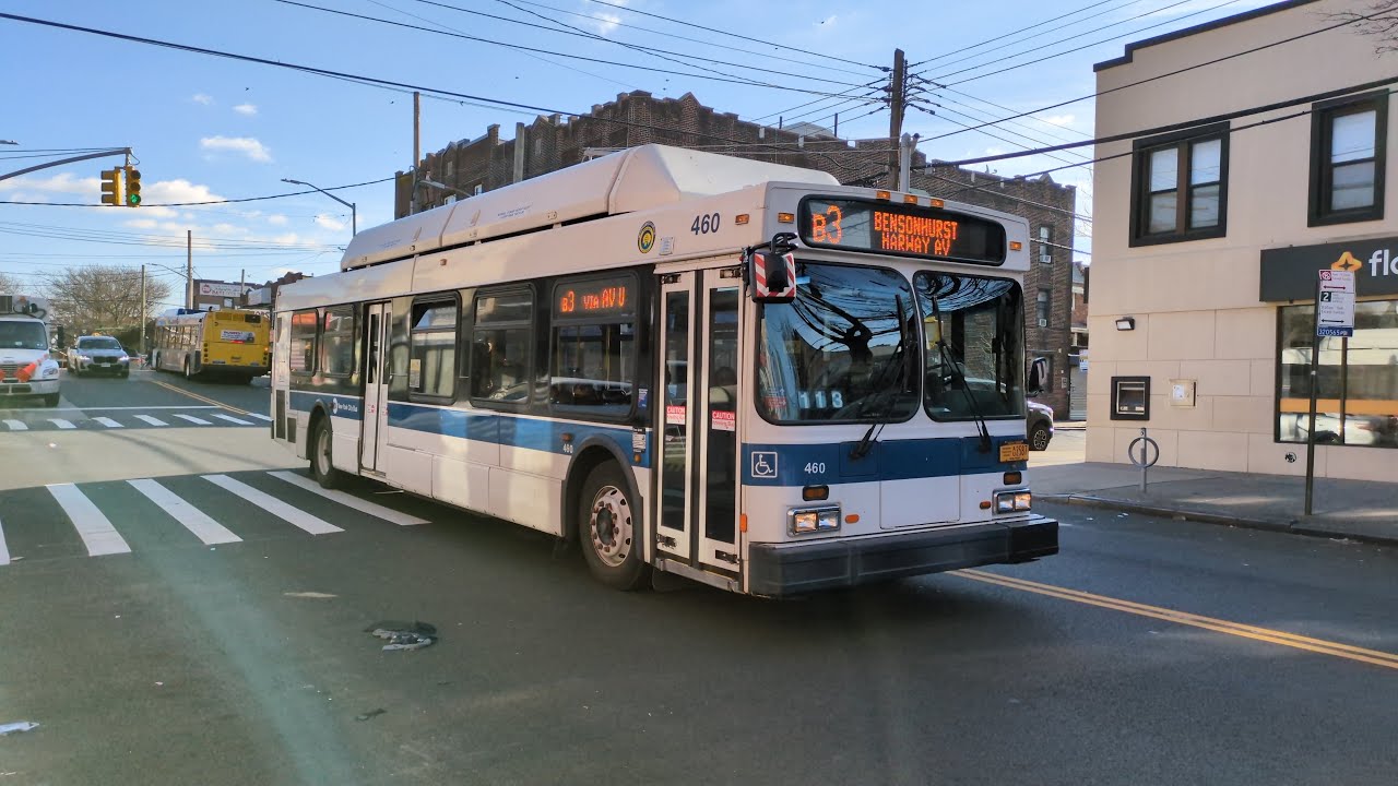 NYCT Bus: 2011 New Flyer C40LF #460 & 2018 New Flyer XD40 #7560 on the ...