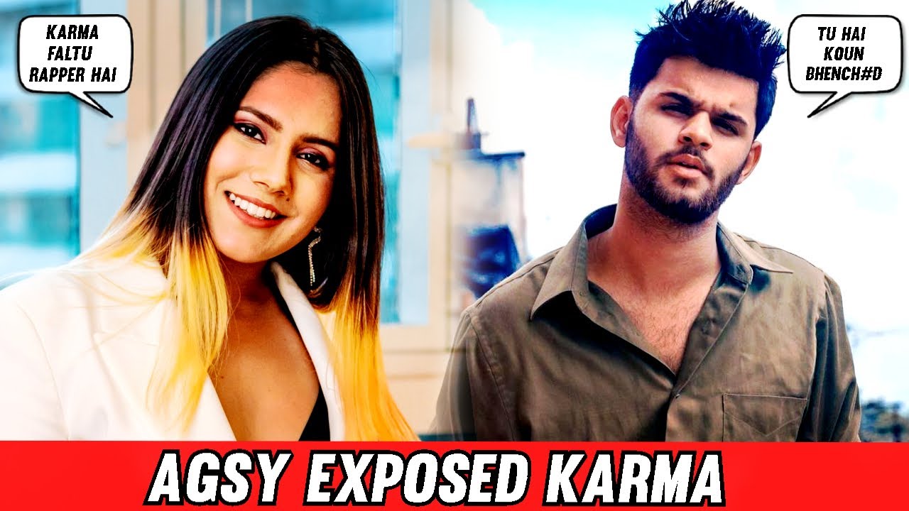 AGSY EXPOSED KARMA 😳 || KARMA BODY SHAME AGSY || KARMA ANGRY REPLY 😠 ...