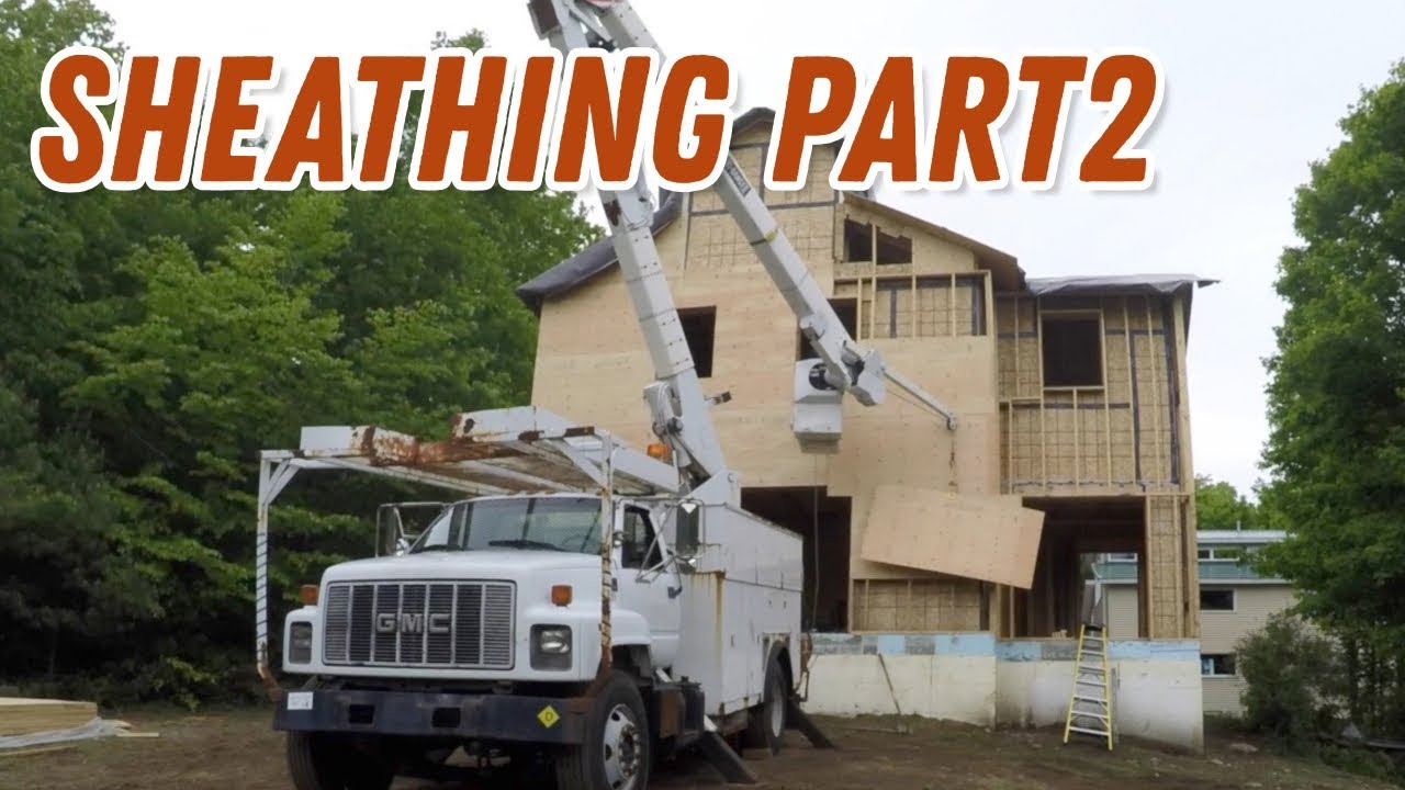 Outside Sheathing Double Wall Construction - Part 2 - YouTube