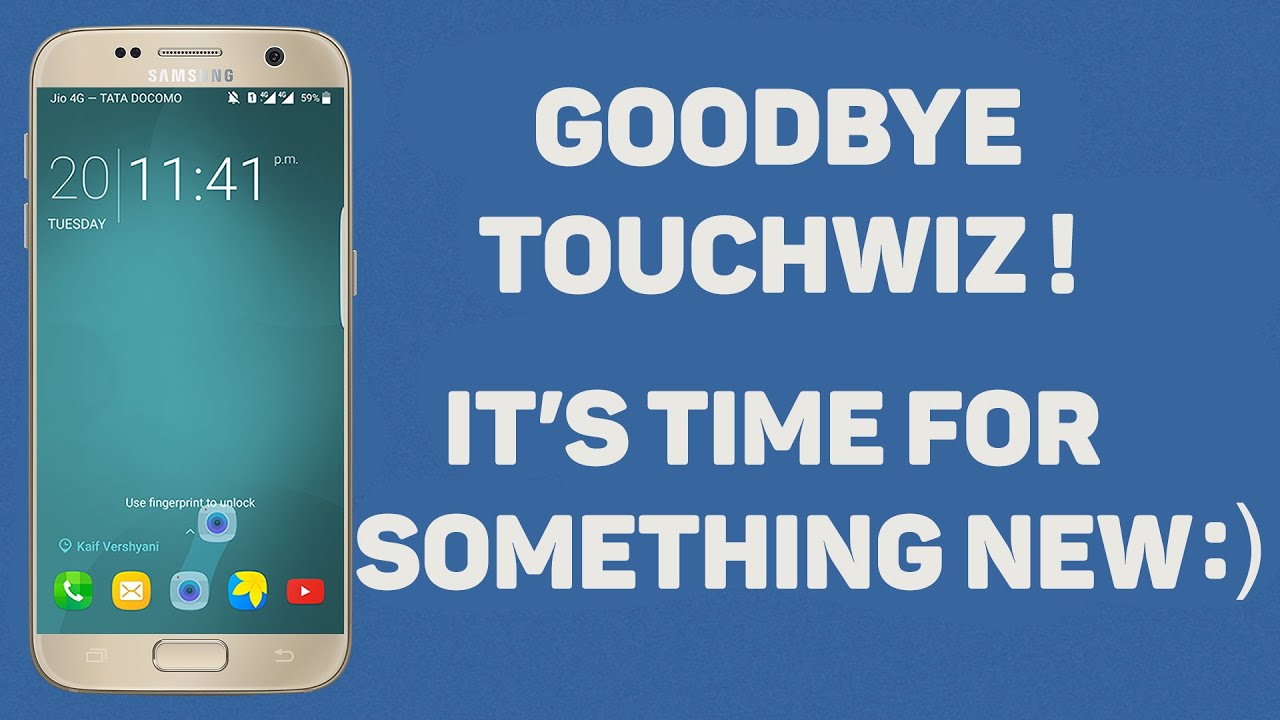 Goodbye Touchwiz : Customise like a beast with this new UI (NO ROOT ...