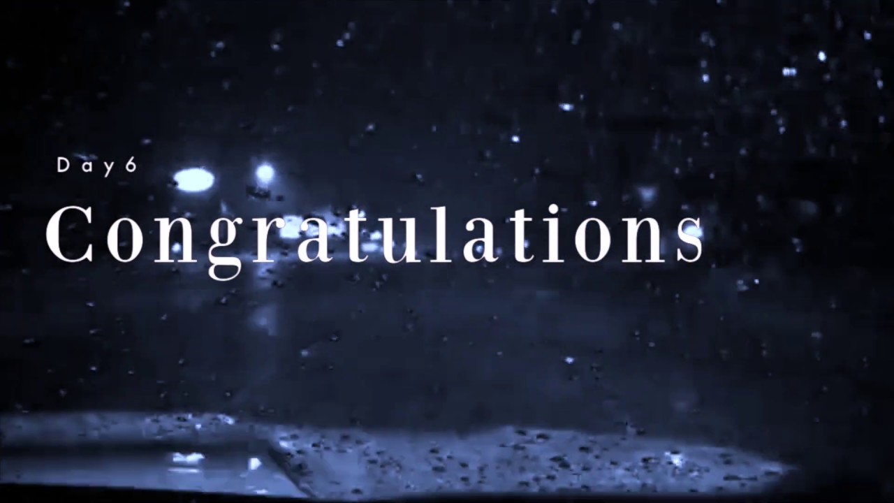listening to day6 - congratulations while youre driving in the rain ...