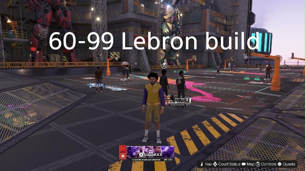 60-99 Lebron build episode #1 - YouTube